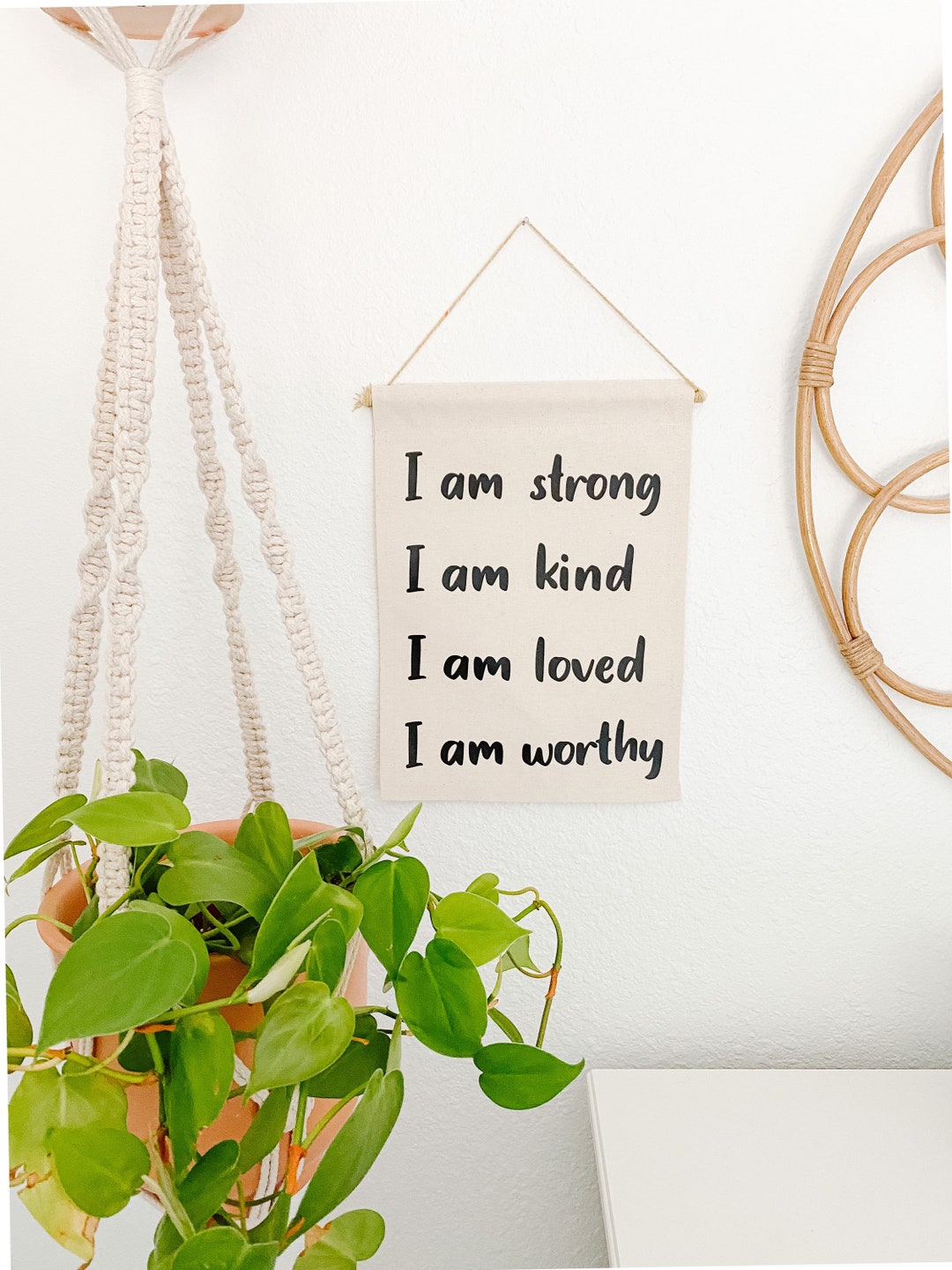 Affirmations Banner - Etsy