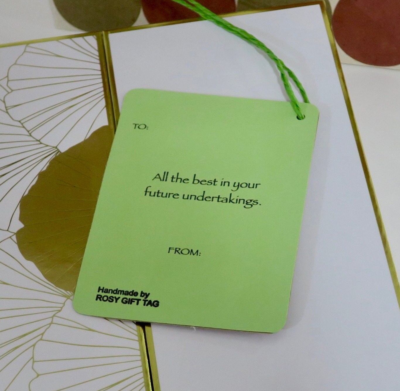 Farewell Handmade Gift Tag, Farewell Card Message, Colleague Farewell ...