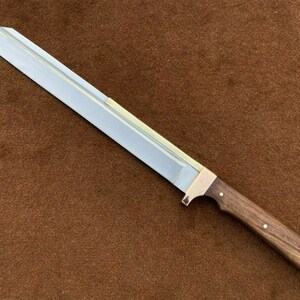 Custom Handmade Viking Medieval Seax Sword , Viking Sword , Short Sword ...