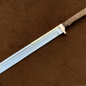 Custom Handmade Viking Medieval Seax Sword , Viking Sword , Short Sword ...