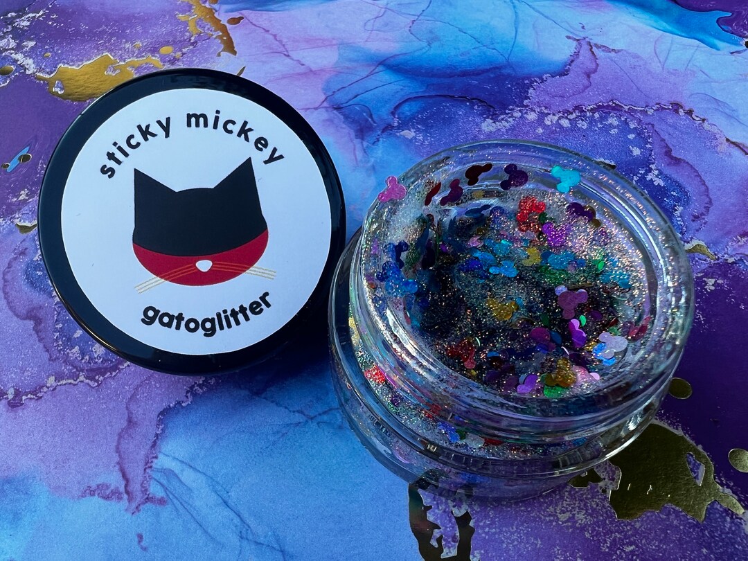 Sticky Mickey GLITTER GEL - Etsy