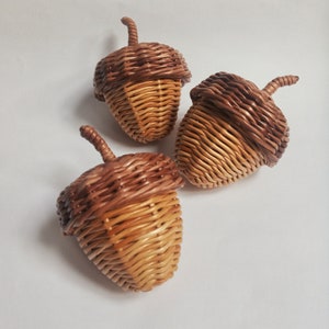 A Set of Three Nuts ,acorns.acorn, Walnut for Children's Room Decor ...