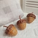 A Set of Three Nuts acorns.acorn Walnut for Children's - Etsy