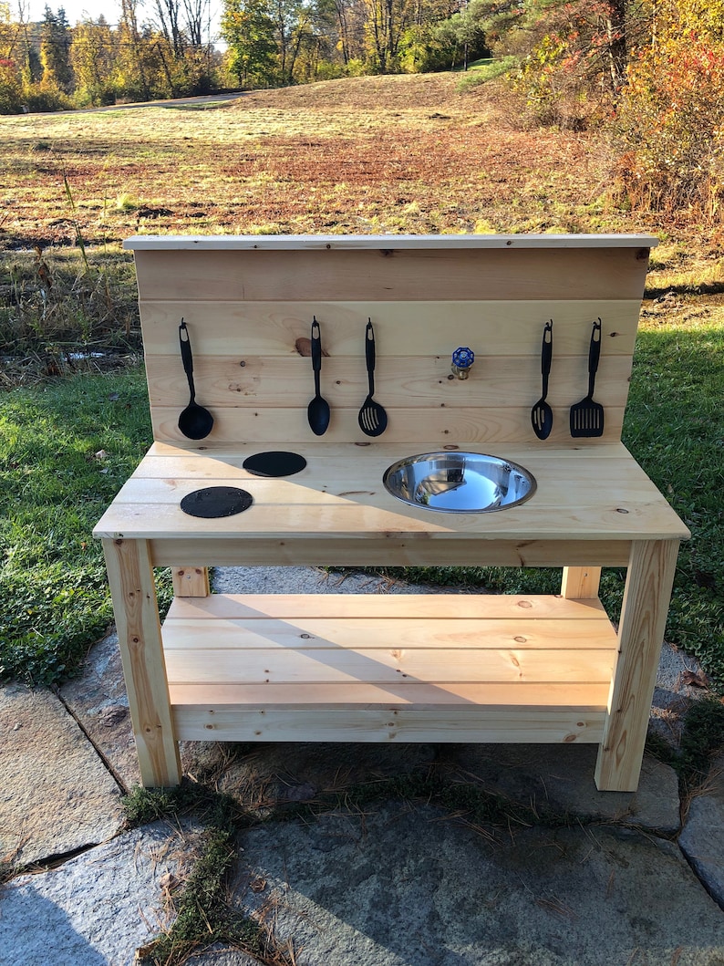 Mud Kitchen With Free Faucet - Etsy