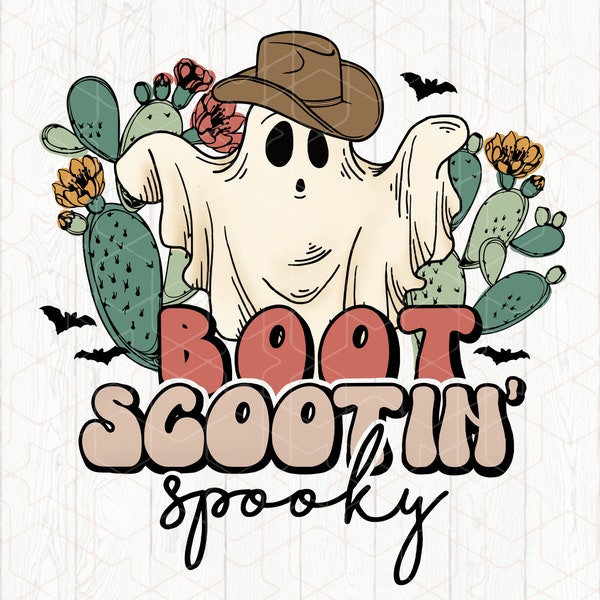 Boot Scootin Spooky Png - Etsy