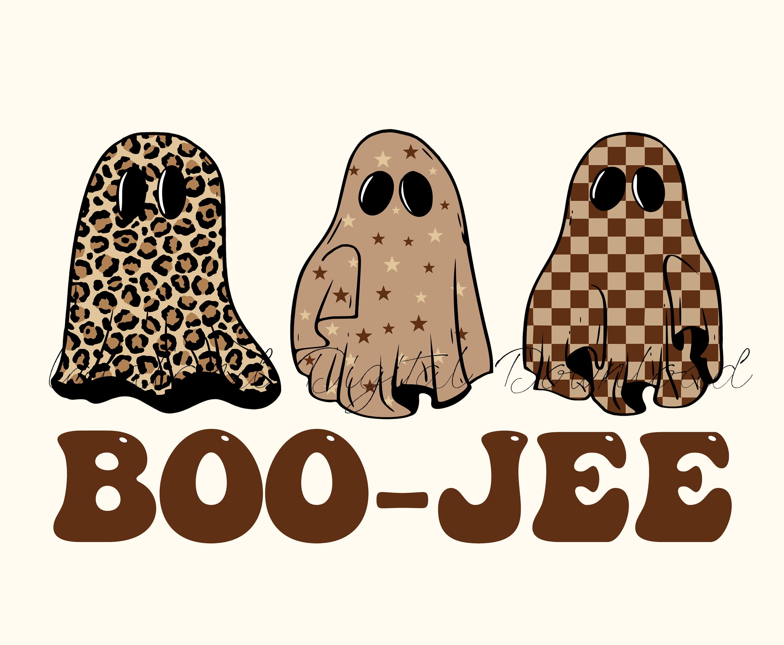Boujee BOO-JEE PNG Fall and Halloween Design - Etsy