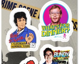 Ted Bundy Sticker | Etsy