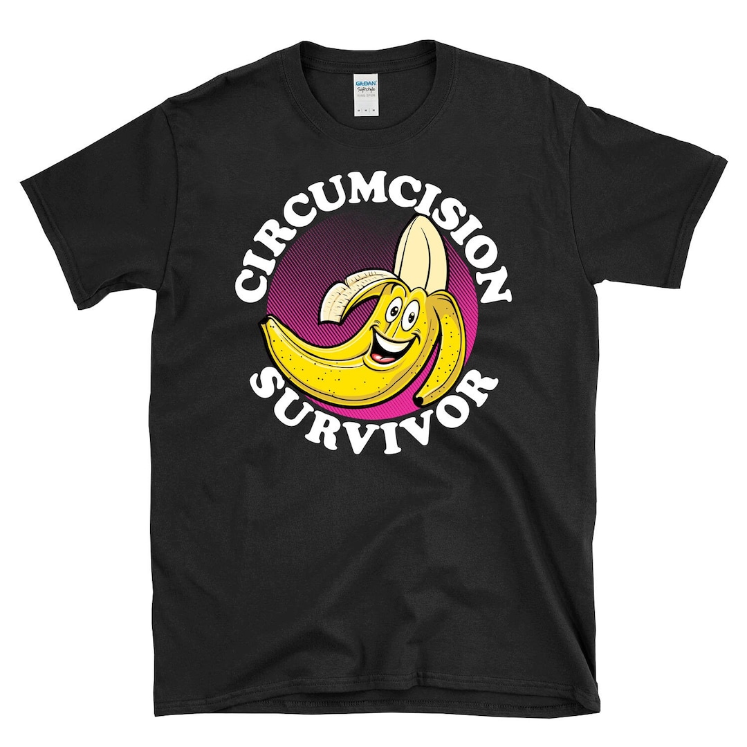 CIRCUMCISION SURVIVOR - Funny Vintage Retro Adult Religious Humor ...