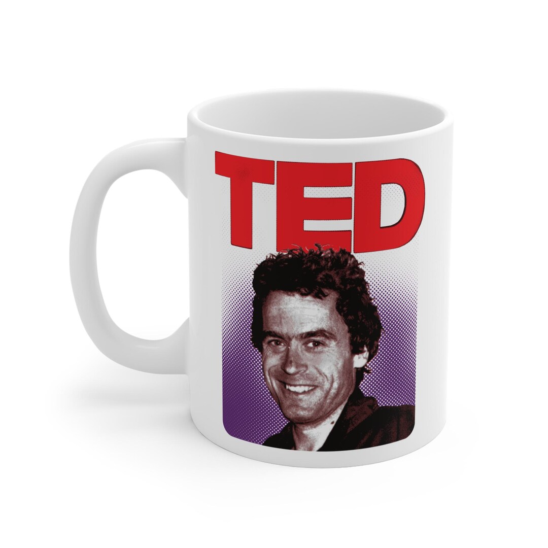 TED - Serial Killer True Crime Fan Bundy Red Name Logo Sick Twisted ...