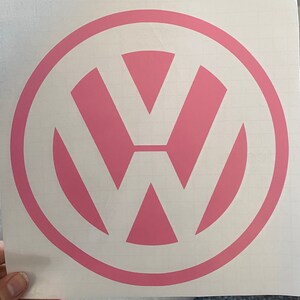 VW Volkswagen Large Vinyl Sticker Various Sizes | Etsy