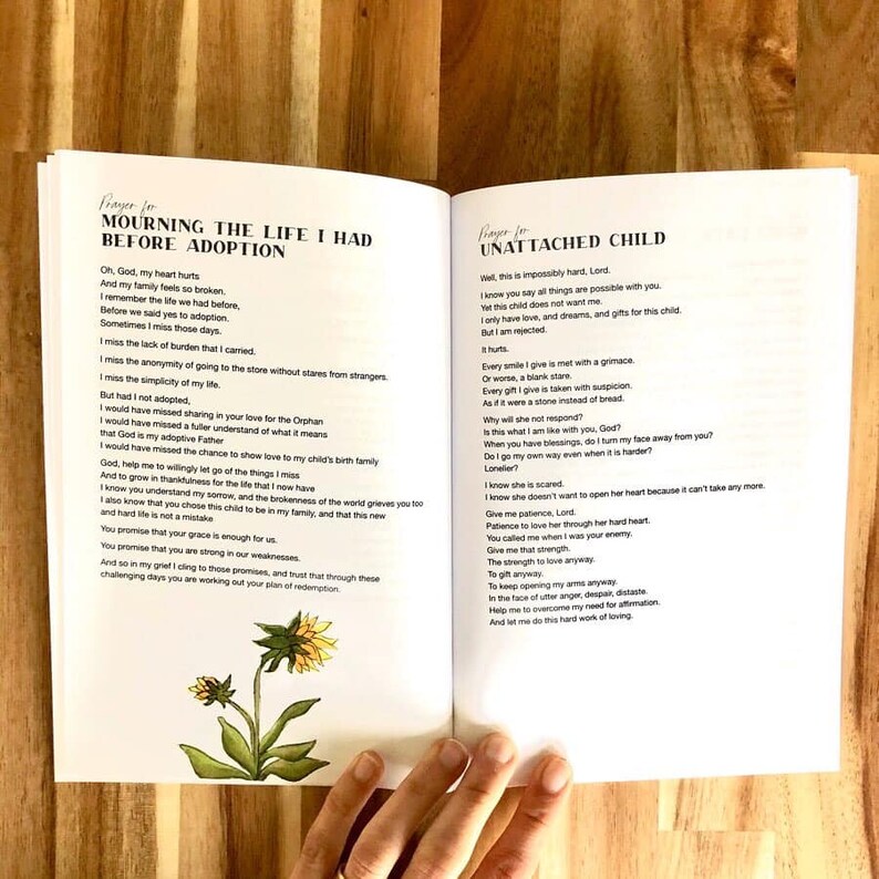 Prayers for Adoption - Etsy