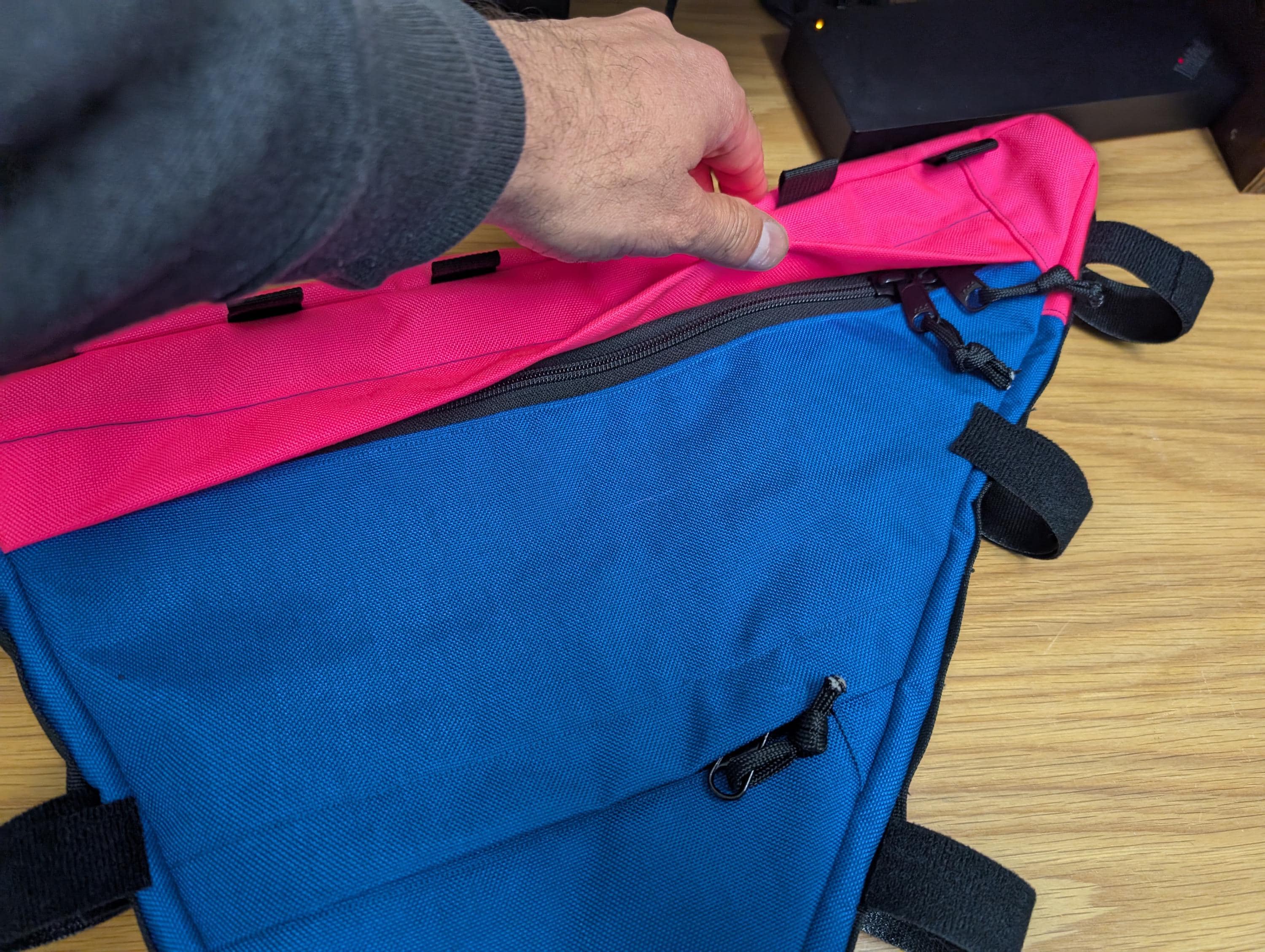Custom Bike Frame Bag for Bikepacking and Commuters. Full Size or Half ...