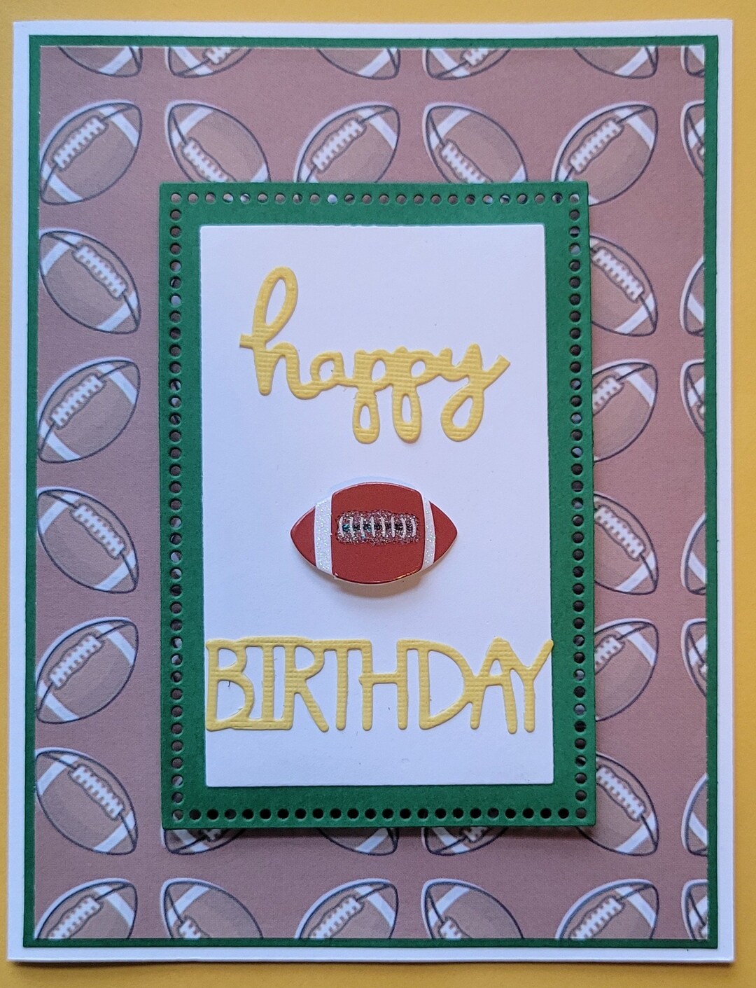 Happy Birthday/football Lover/boys Birthday - Etsy
