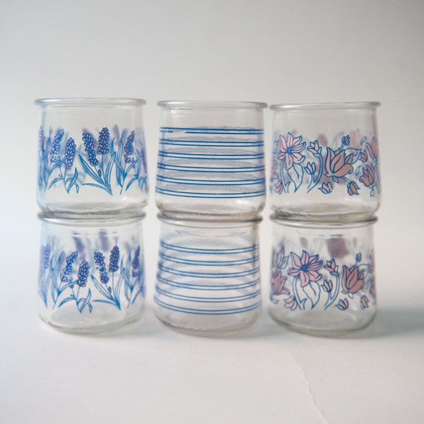 French Yogurt Jars - Etsy