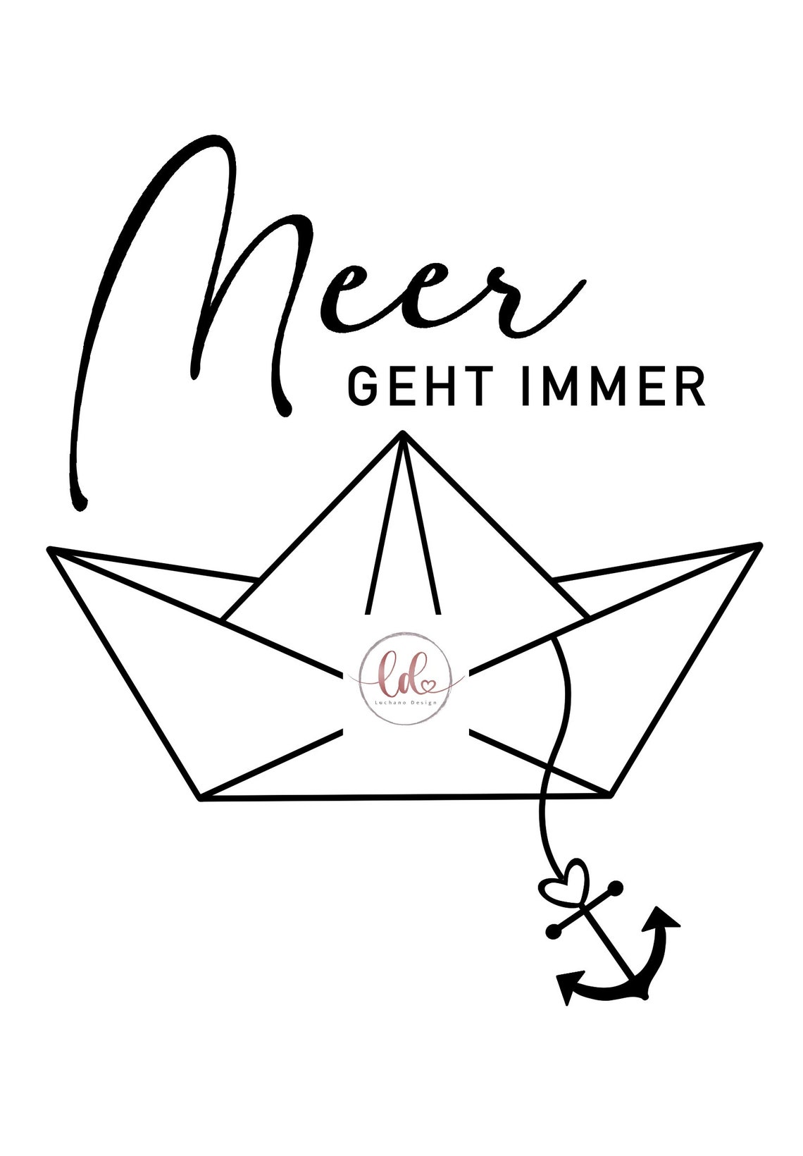 Spiegelaufkleber Meer geht immer Sticker Decal Wandsticker - Etsy
