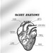Heart Anatomy Aesthetic Vector SVG Design, Illustration Heart Black SVG ...