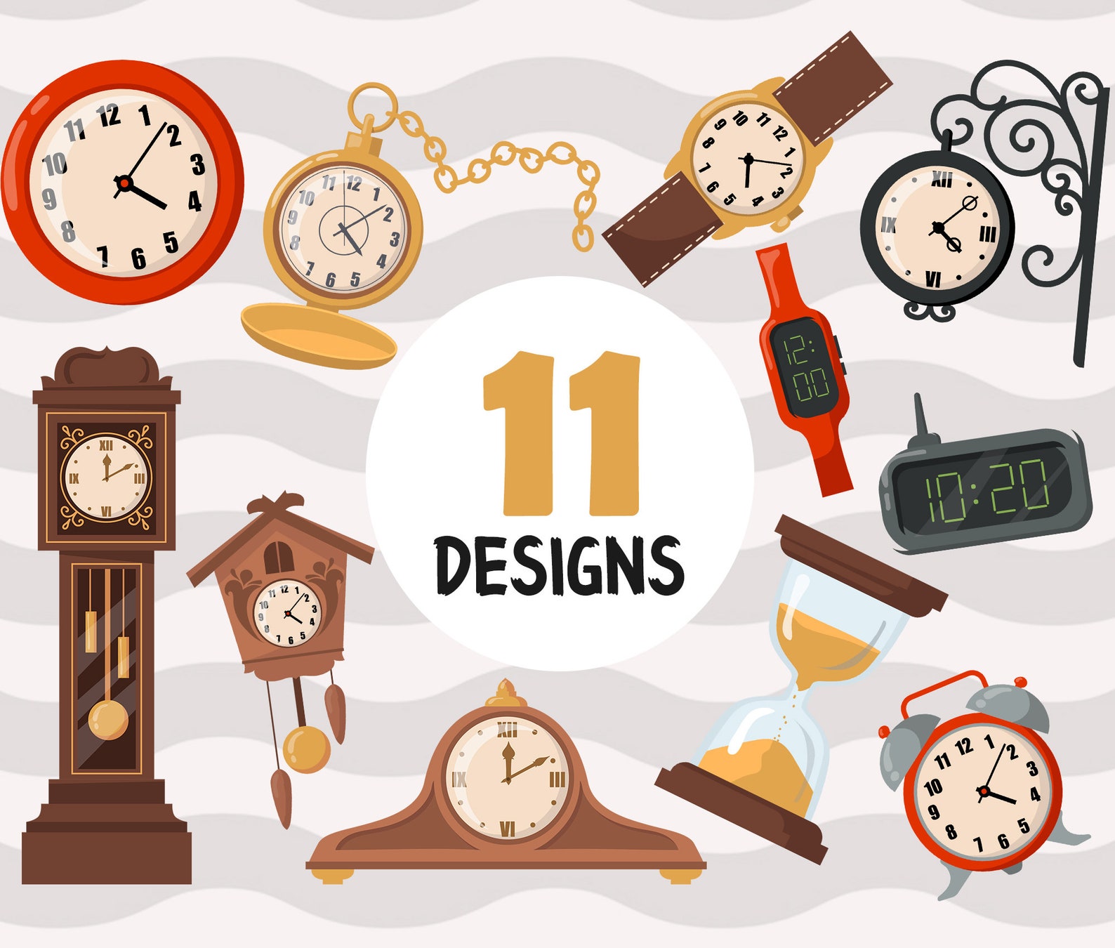 Clocks Svg,clock Face SVG Bundle, Wall Clock, Clock Face Clipart,clock ...