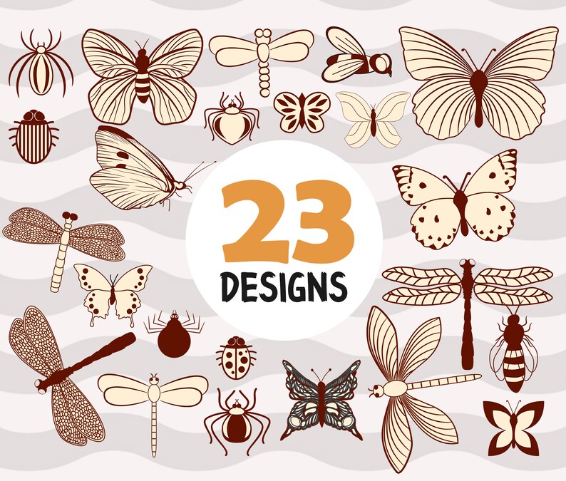 Insect Svg, Bug Svg, Insects Svg, Insect Clipart, Dragonfly Svg,insect ...