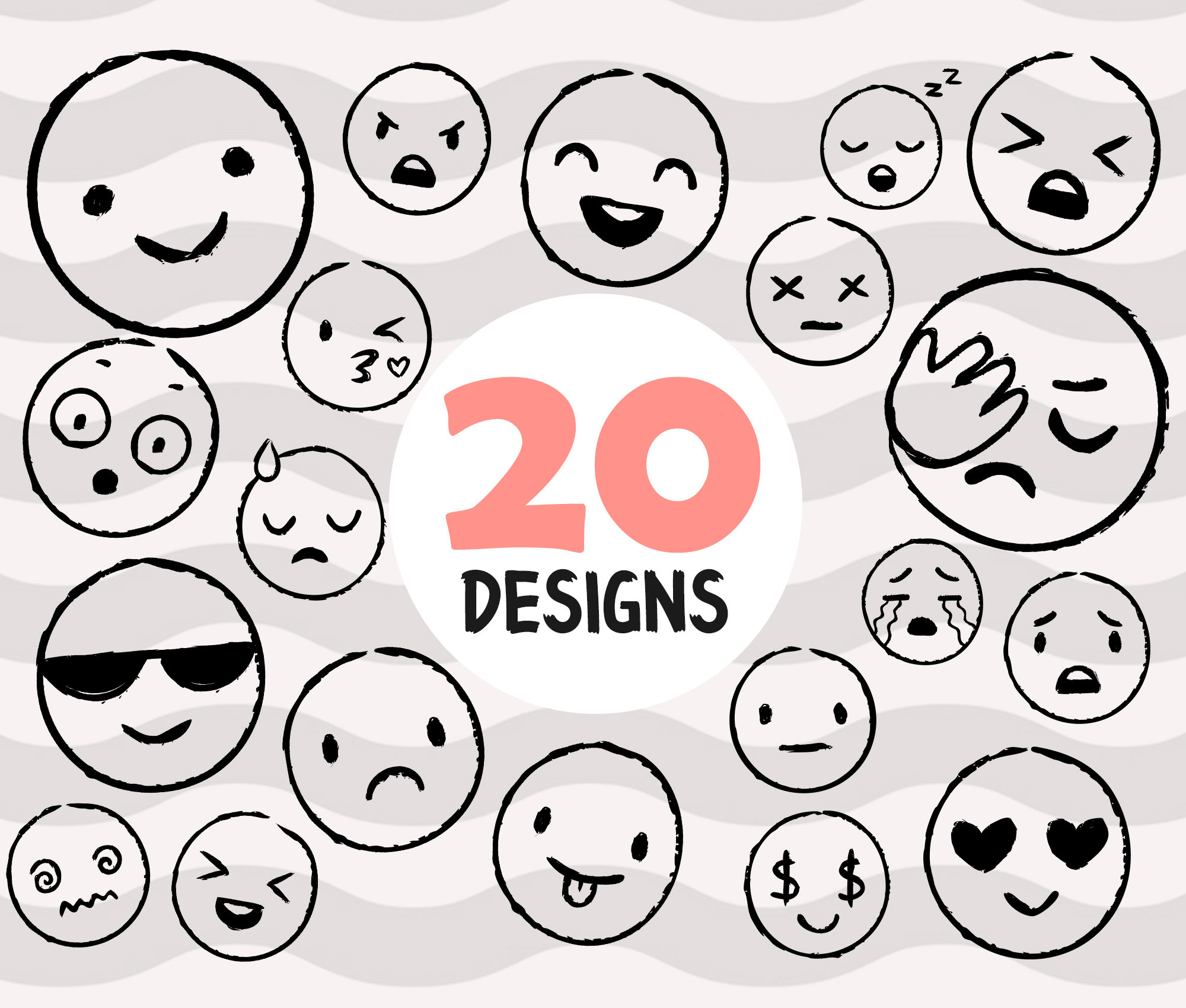 Emoji Svg,emoji Clipart, Emojis PNG, Smiley Emojis,emoji Faces Vector ...