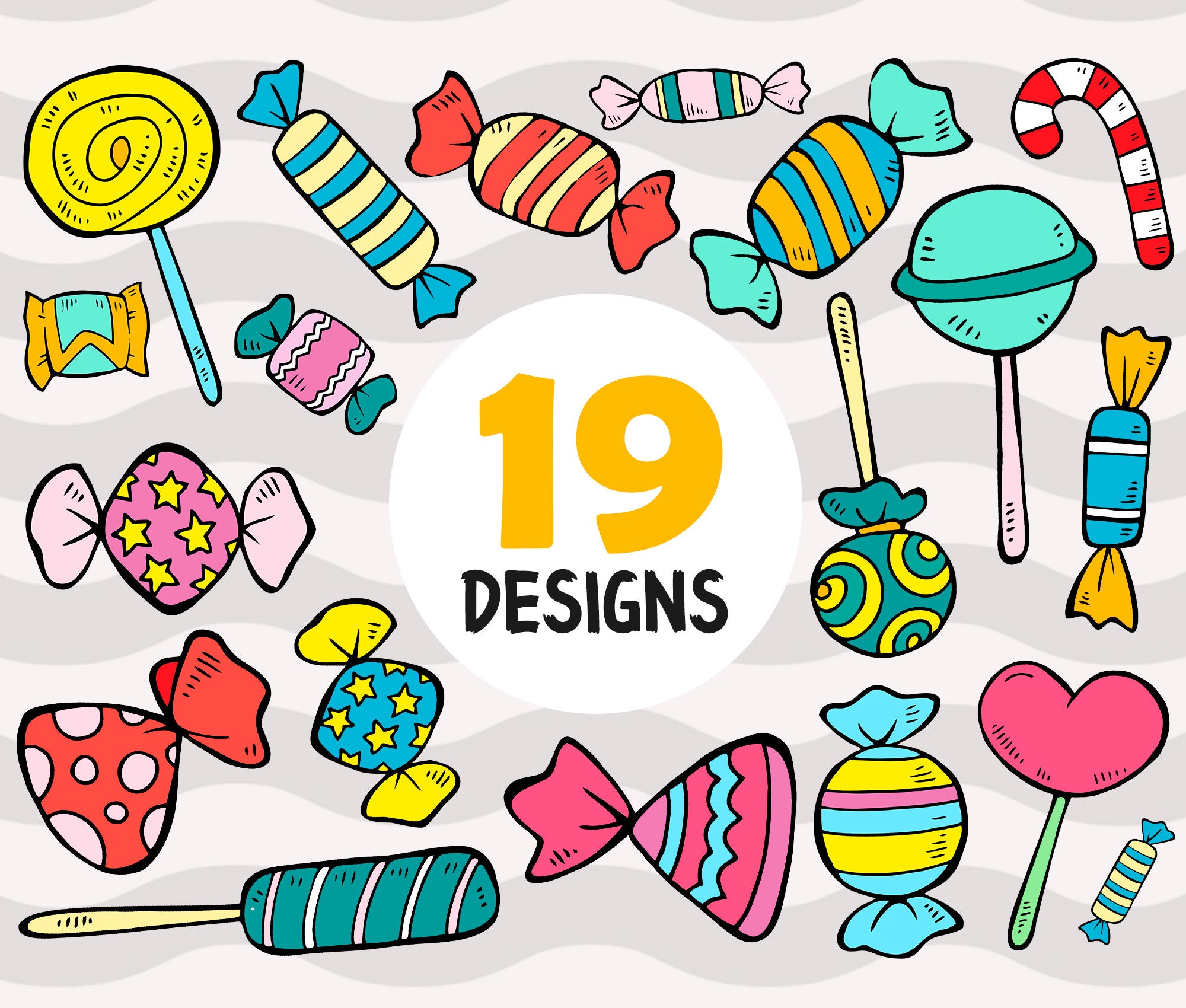 Candies Svg,candy Svg,bundle Cute,candies Svg,lollipop Svg, Chocolate ...