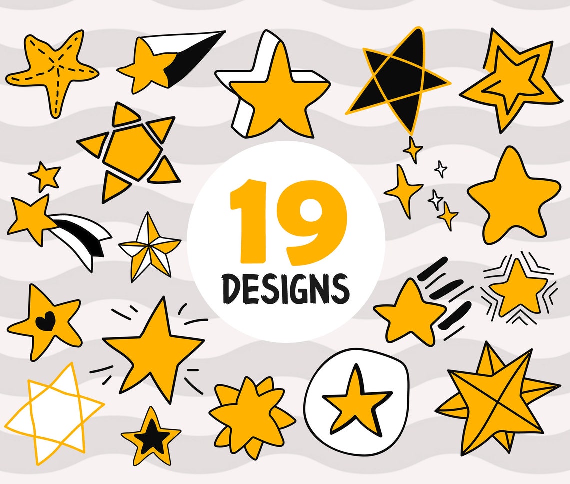 Stars Svg,stars SVG Bundle, Star Vector, Shooting Stars Svg File,space ...