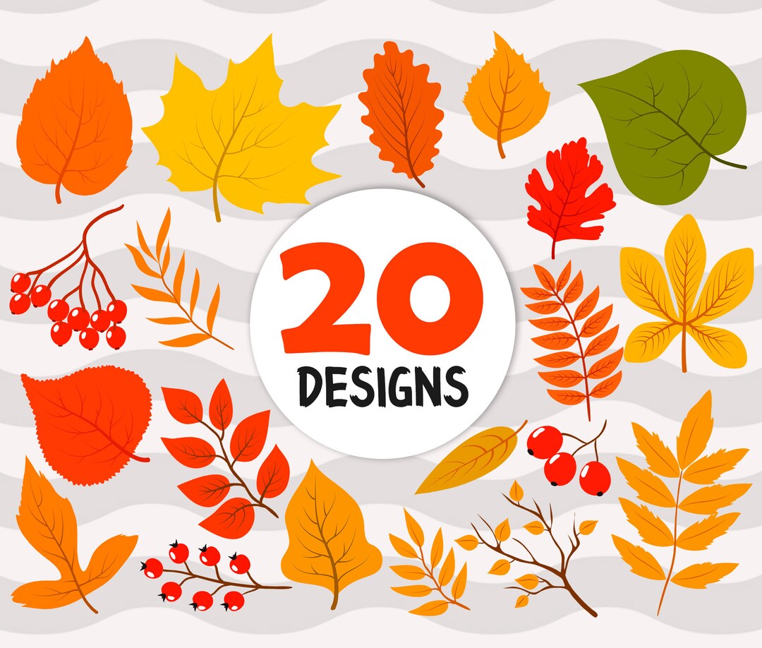 Autumn Leaves Svg,fall Leaf SVG Bundle, Fall Leaves SVG, Autumn Leaves ...