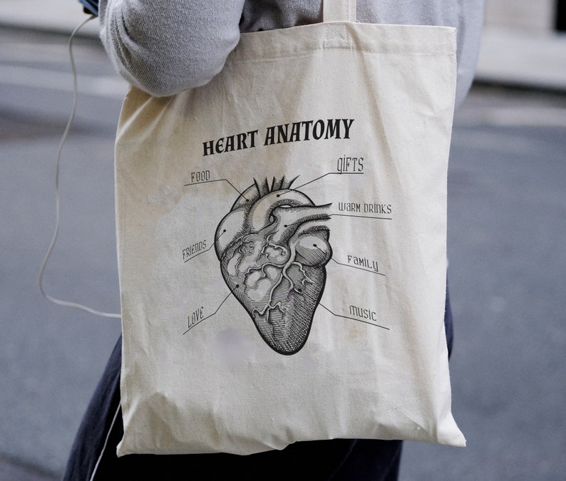 Heart Anatomy Aesthetic Vector SVG Design, Illustration Heart Black SVG ...