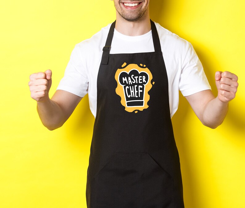 Master Chef Vector Illustration SVG - Etsy