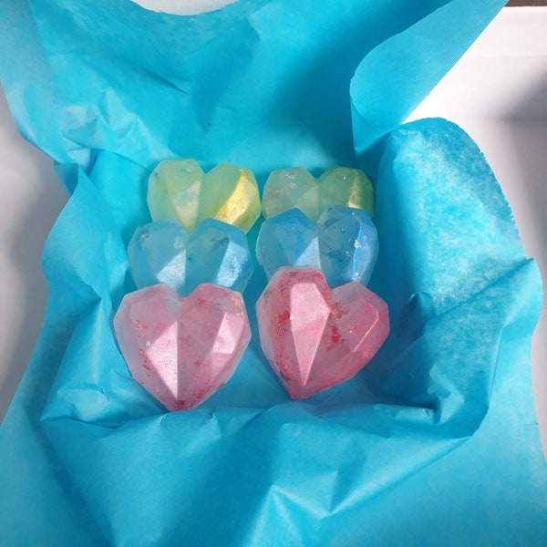 Heart Soaps - Etsy