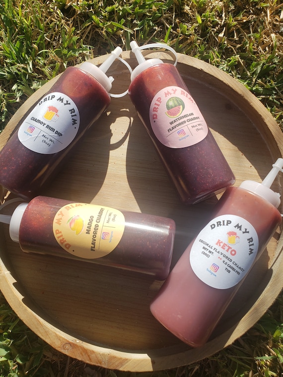 Chamoy Rim Dip squeeze Bottle - Etsy