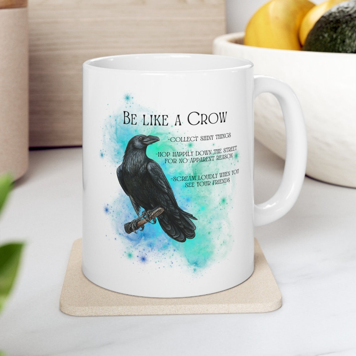 Be Like A Crow collect Shiny Things hop Happily Down the Street for No ...