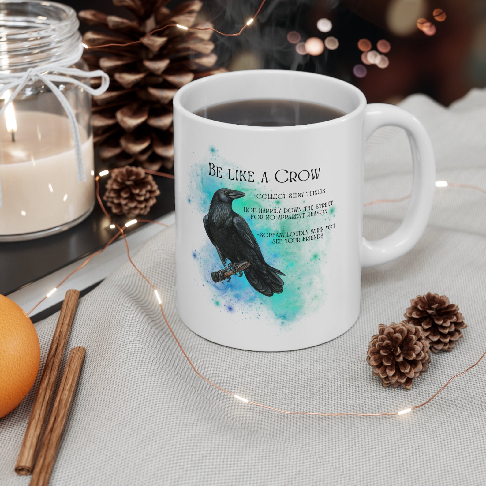 Be Like A Crow collect Shiny Things hop Happily Down the Street for No ...