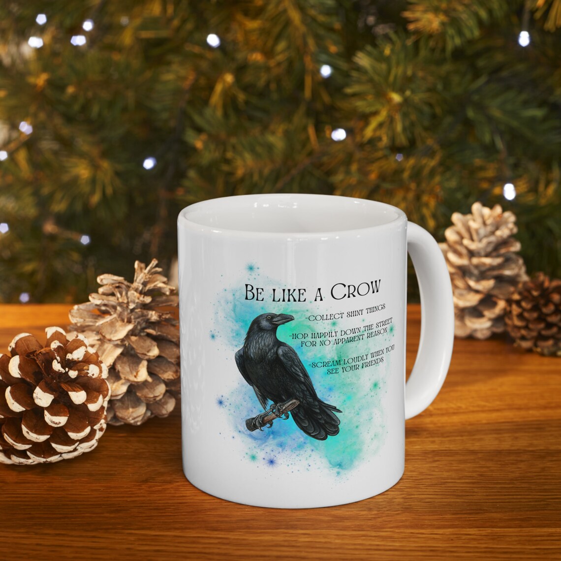 Be Like A Crow collect Shiny Things hop Happily Down the Street for No ...