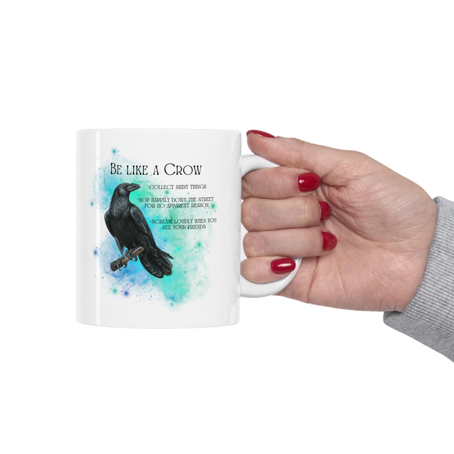 Be Like A Crow collect Shiny Things hop Happily Down the Street for No ...