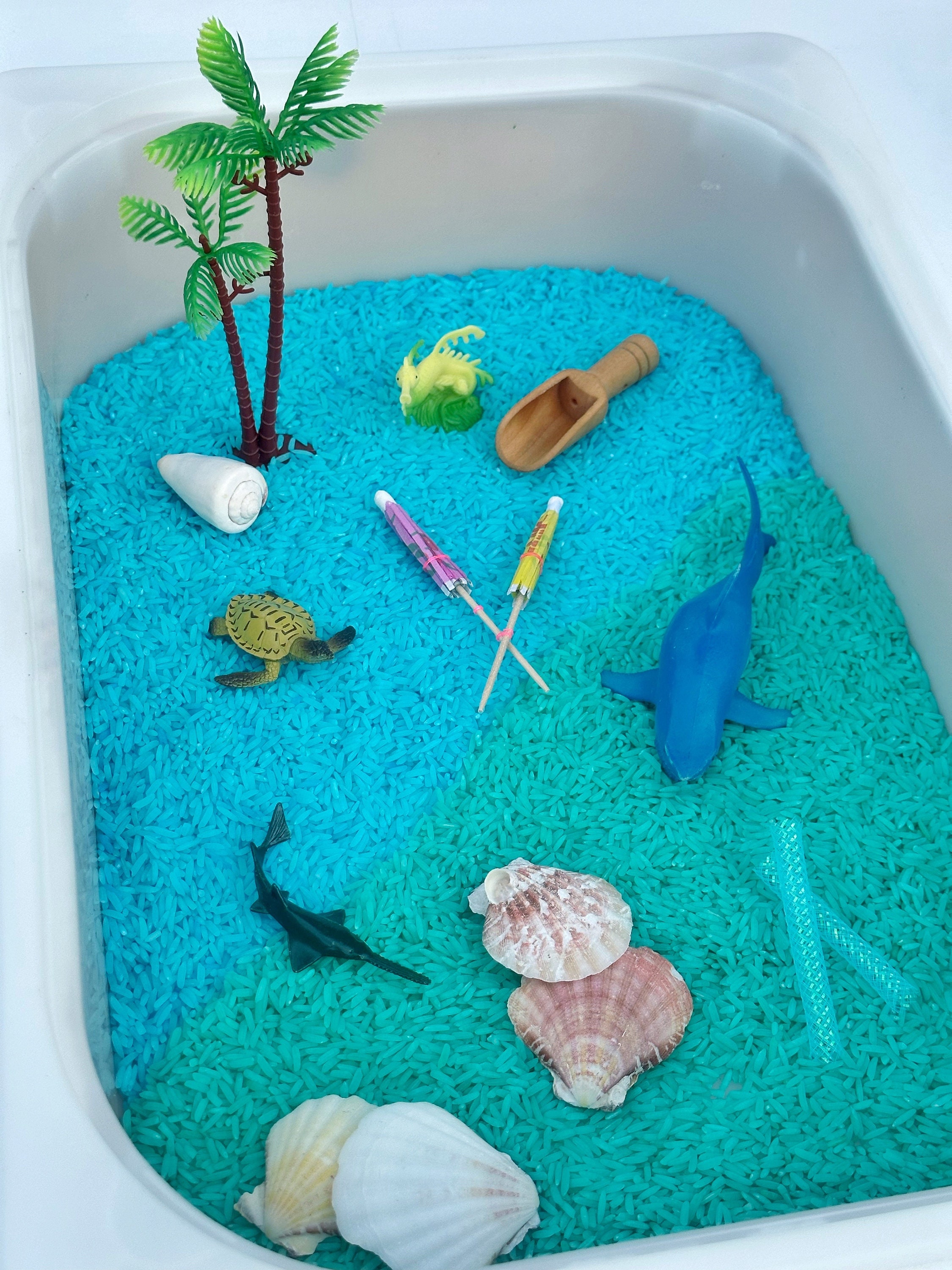 Ocean Sensory Play Kit - Etsy