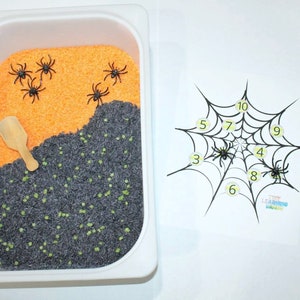 Halloween Sensory Bin Halloween Sensory Kit Sensory Kit - Etsy