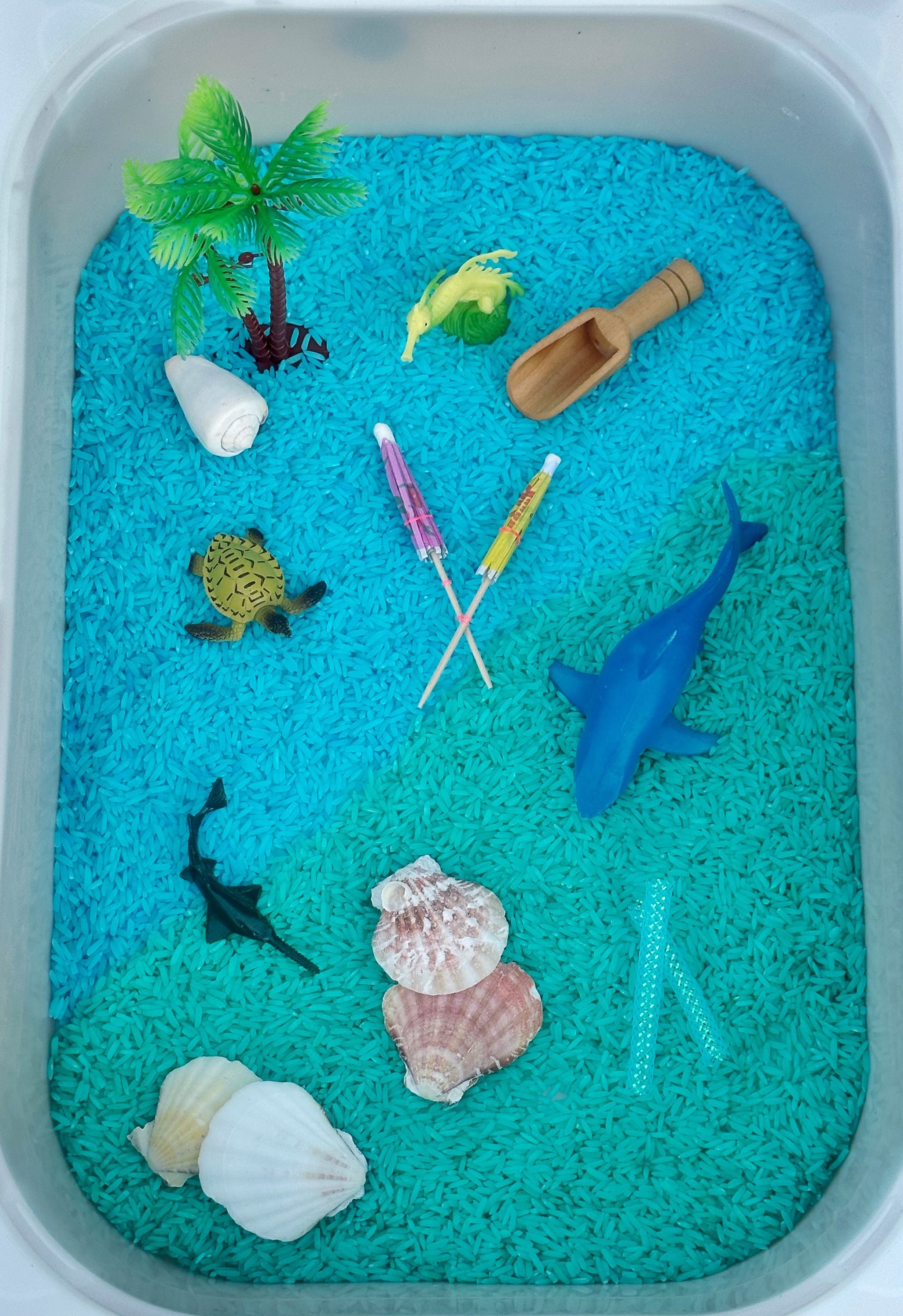Ocean Sensory Play Kit - Etsy