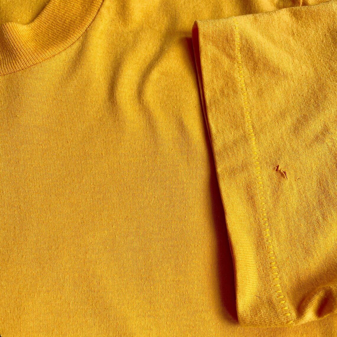 1980s / 1990s Vintage Yellow Tampa Bay Mensa Owl Single Stitch T-shirt ...