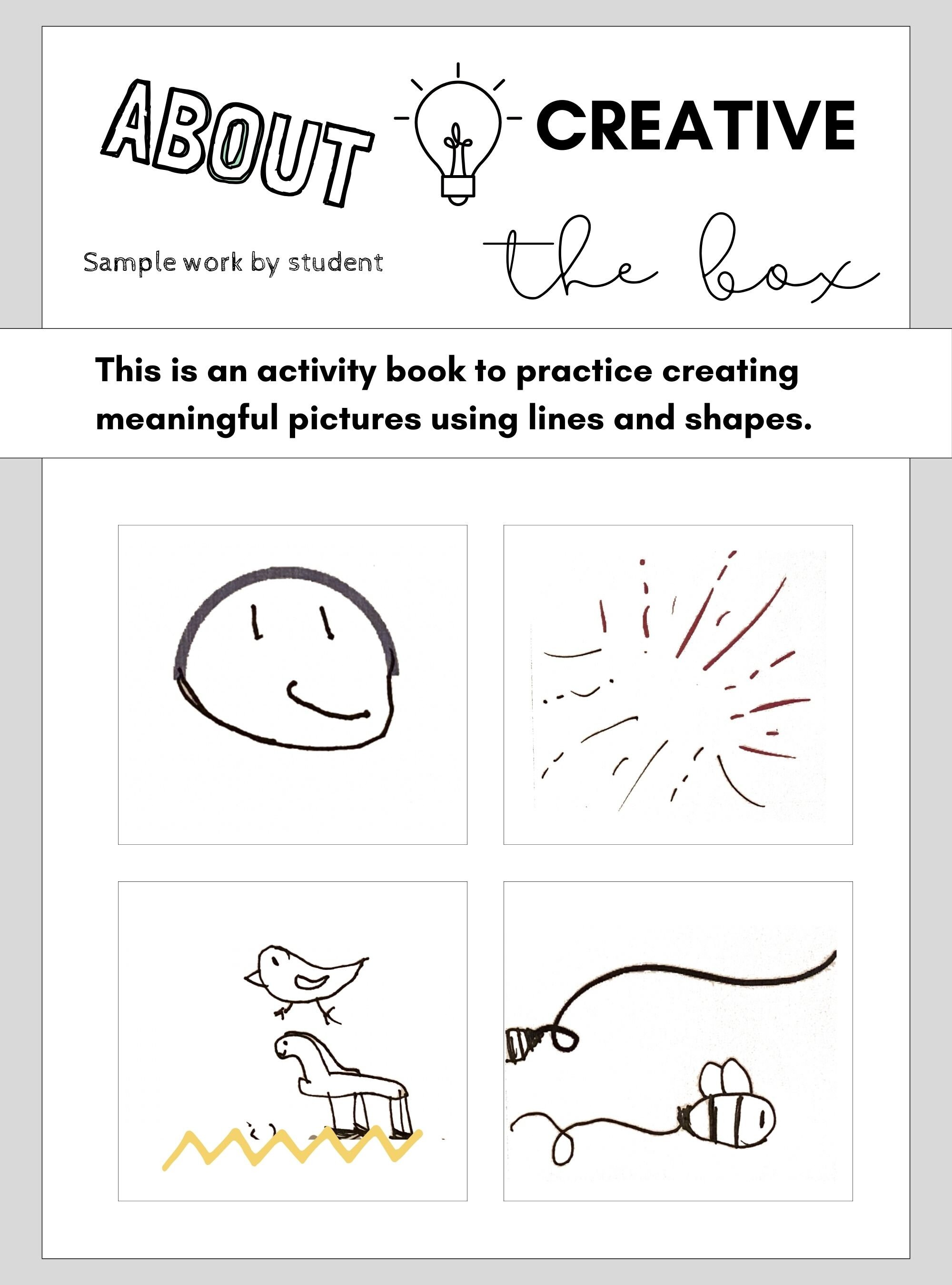 The Imaginative Drawing Activity Book - Etsy