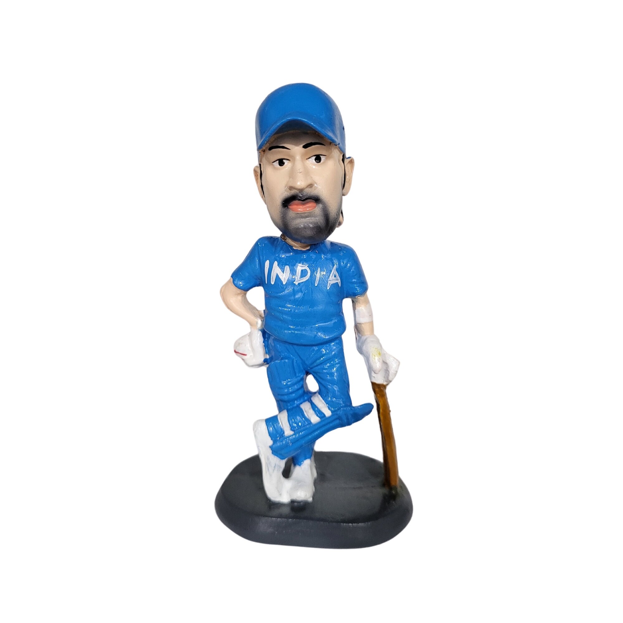 MS Dhoni Bobblehead Indian Jersey - Etsy