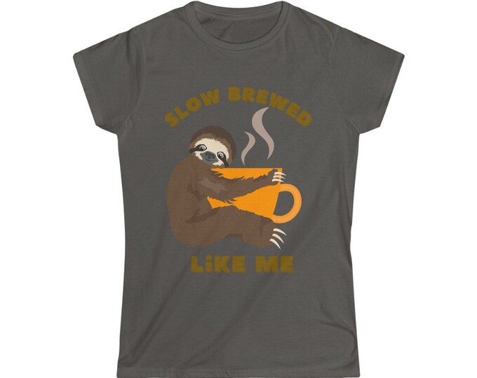 Funny Sloth Coffee Shirt, but Coffee First Sloth Shirt, Animal Lover ...