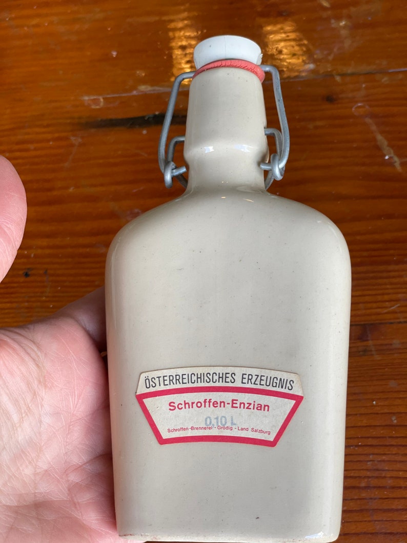 German Flask With Deer Image - Etsy