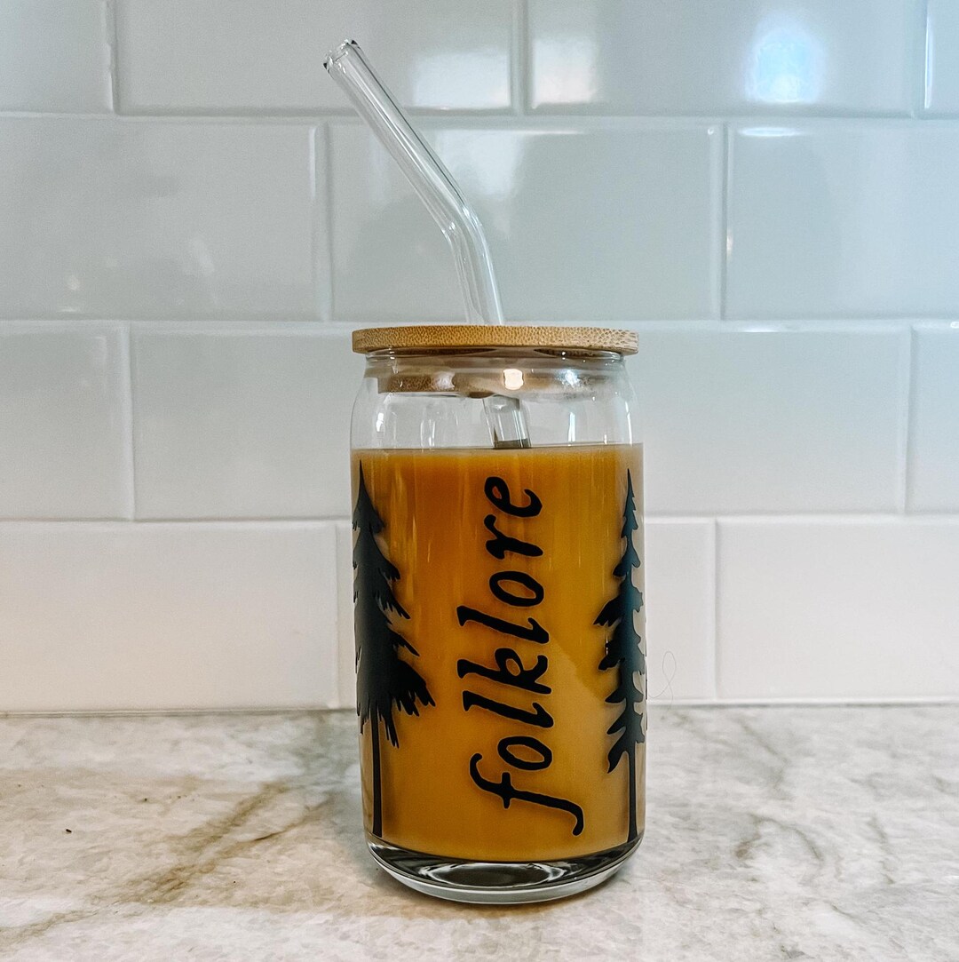 Folklore Glass Cup. Taylor Swift Folklore Album Folklore Era - Etsy