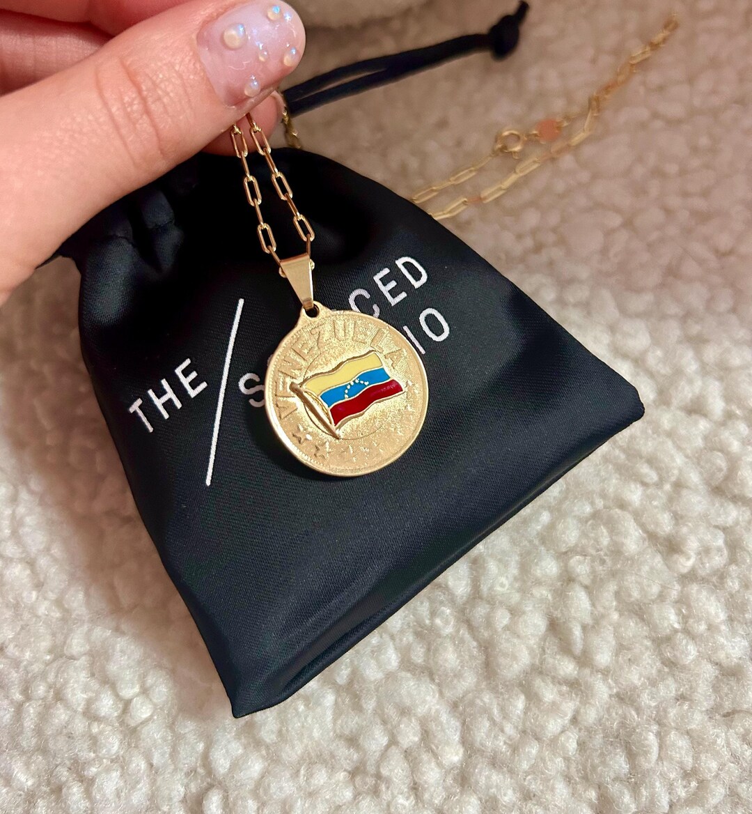 Venezuela Flag Necklace Venezuela Gift Venezuela Jewelry Venezuela ...