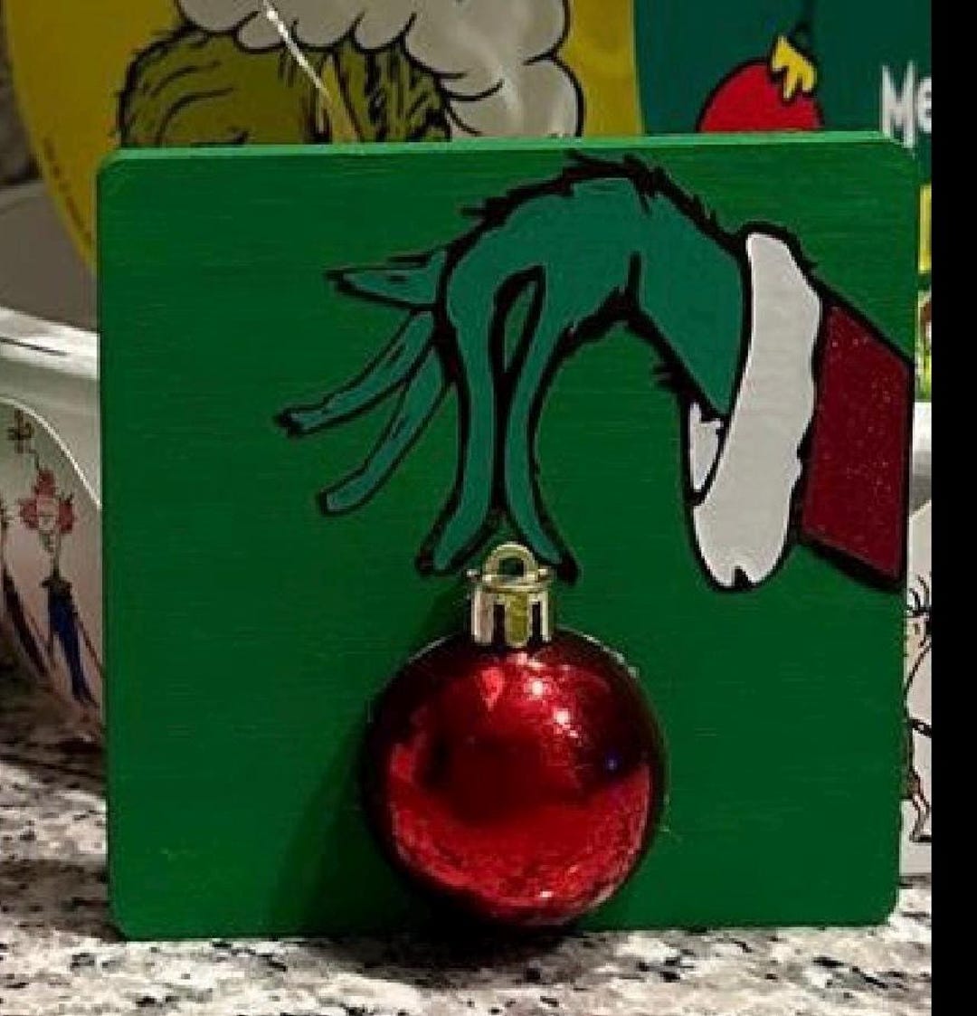 Grinch Hand Sign - Etsy