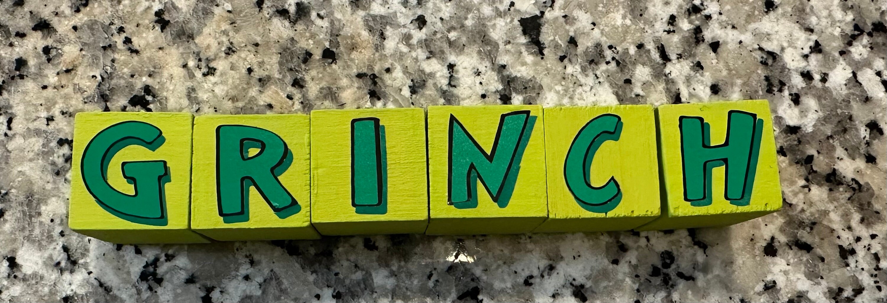 Grinch Blocks - Etsy