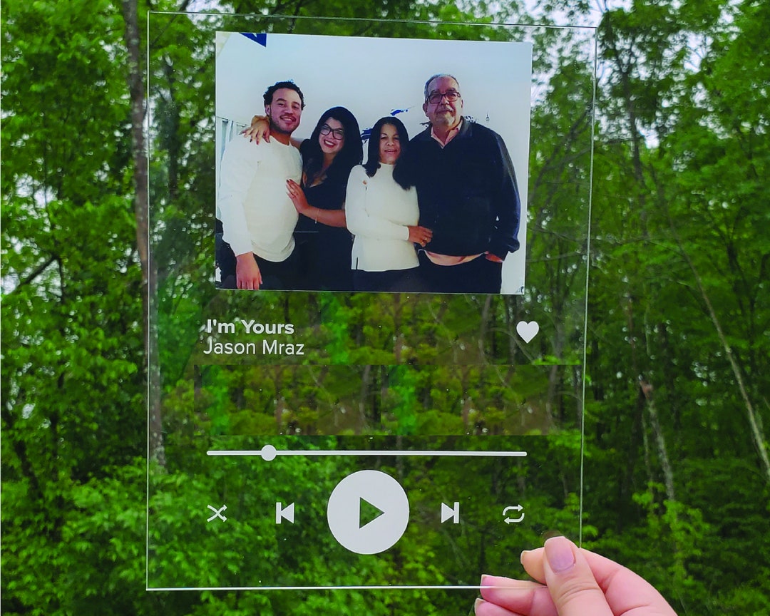 Custom Acrylic Music Plaque|16x20| Free Shipping| Best Gift for Every ...