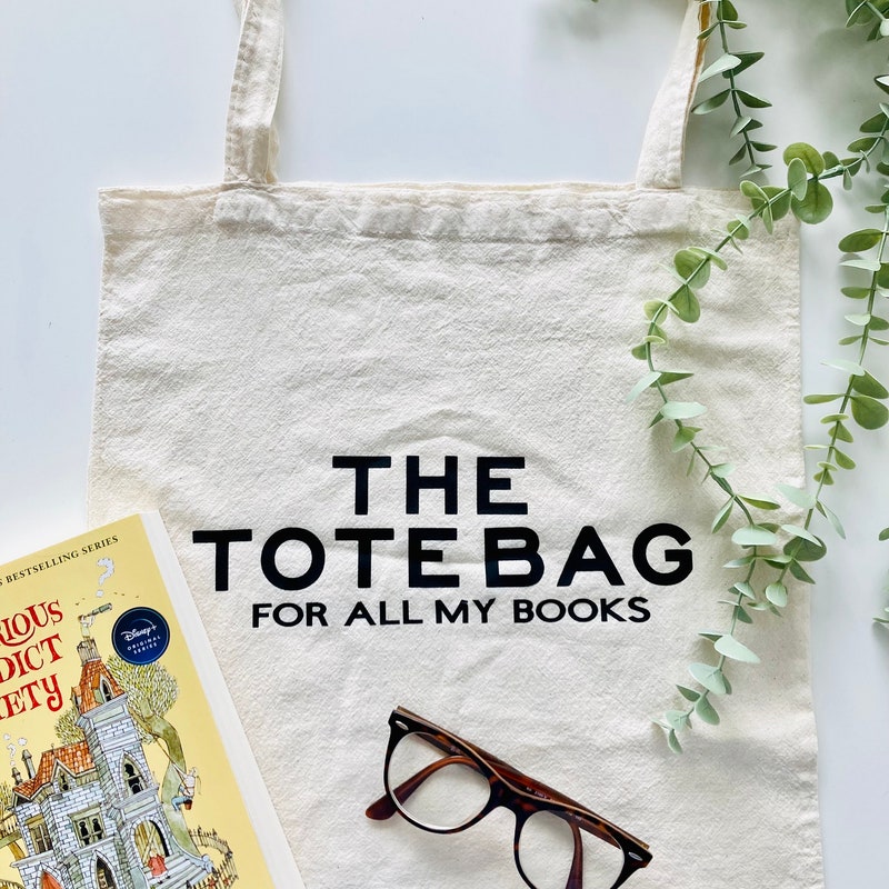 Library Book Bag - Etsy