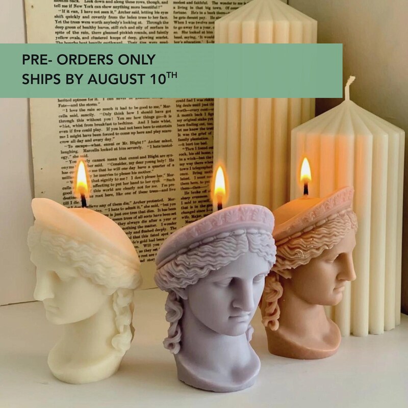 Sculpture Candles - Etsy