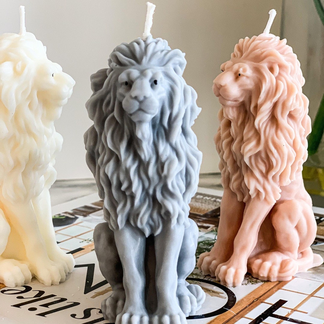 Lion King Candle| Aesthetic Candle| Sculpture Candle| Gifts Candle ...